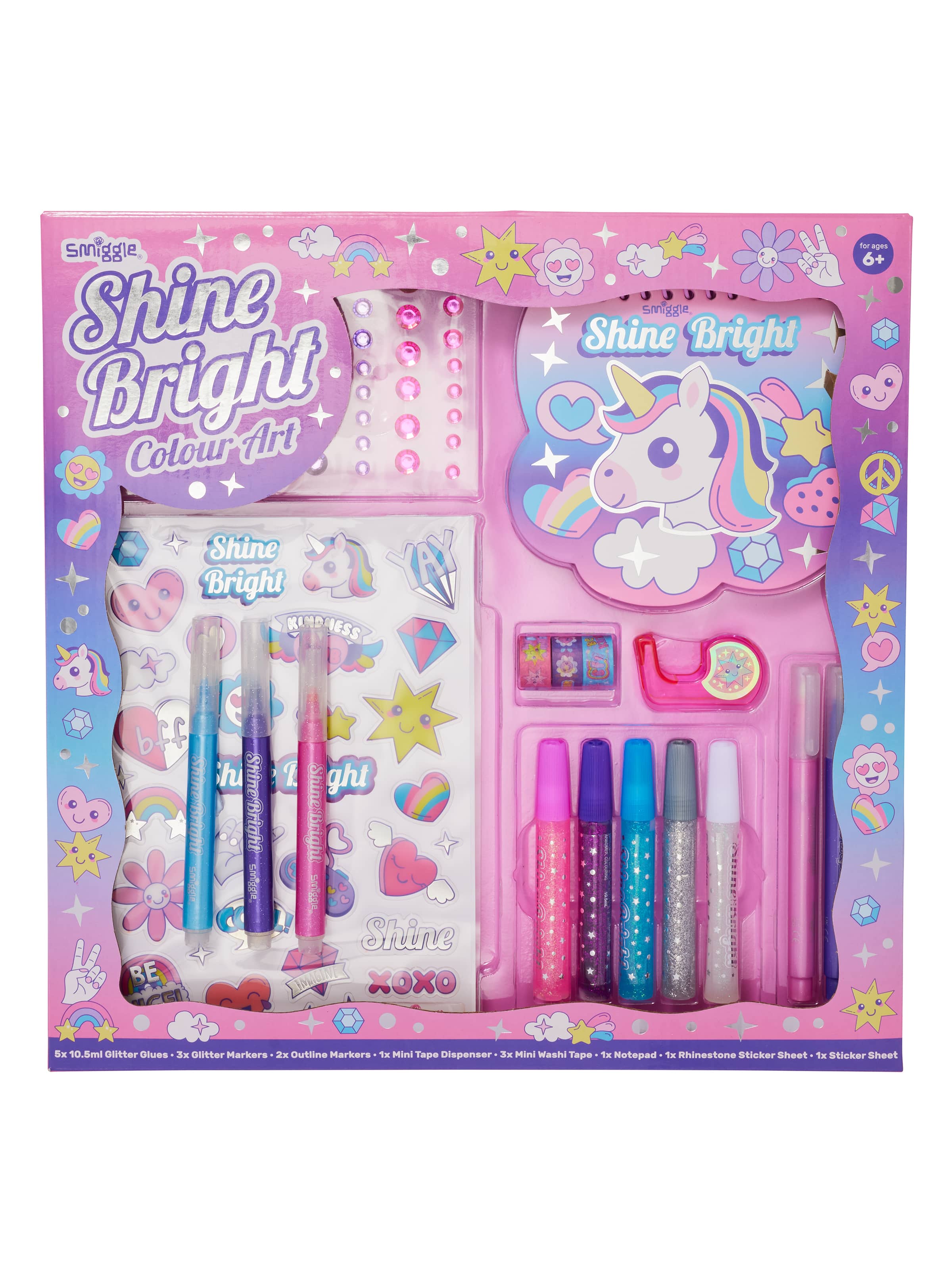 Shine Bright Colour Art Pack - Smiggle Online